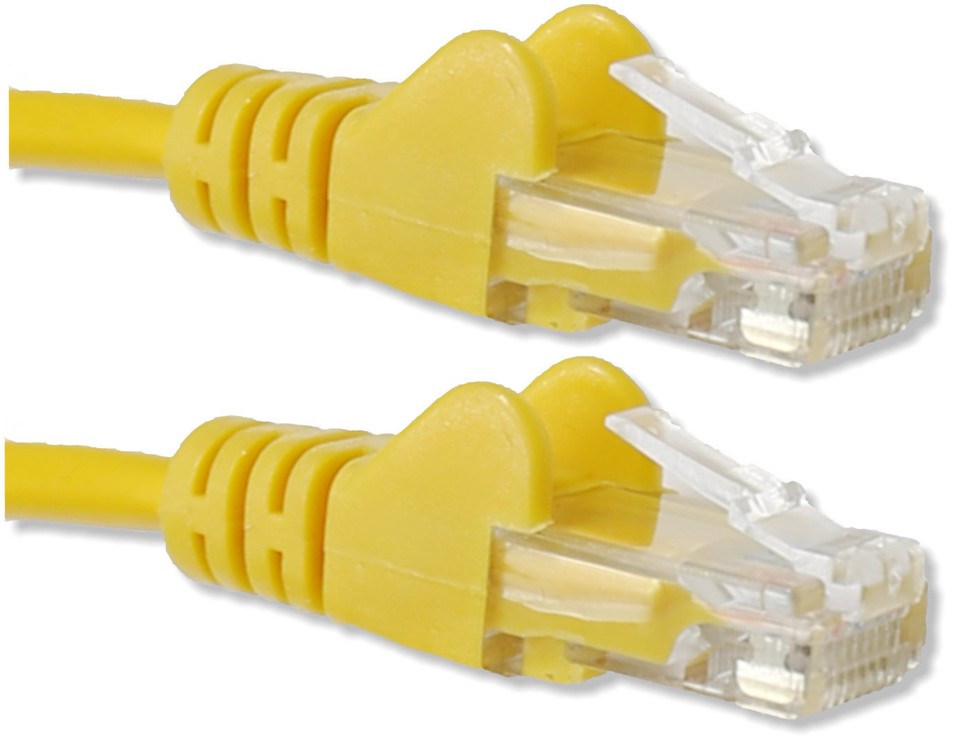 Ethernet Network Cable RJ45 Internet LAN Patch LEAD Cat5e Snagless ...