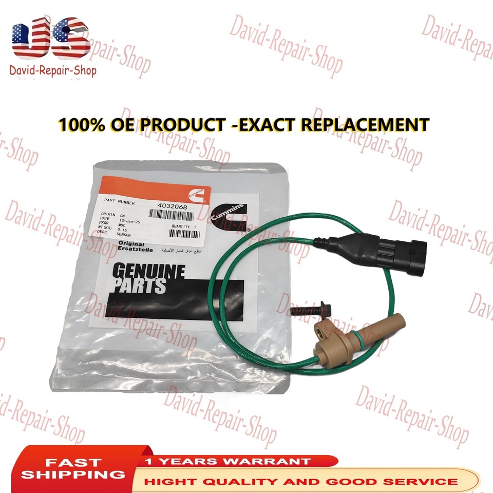 Cummins Turbo Speed Sensor For 4032068 ISX ISM ISL 8.0L 4036059 4089377 ...