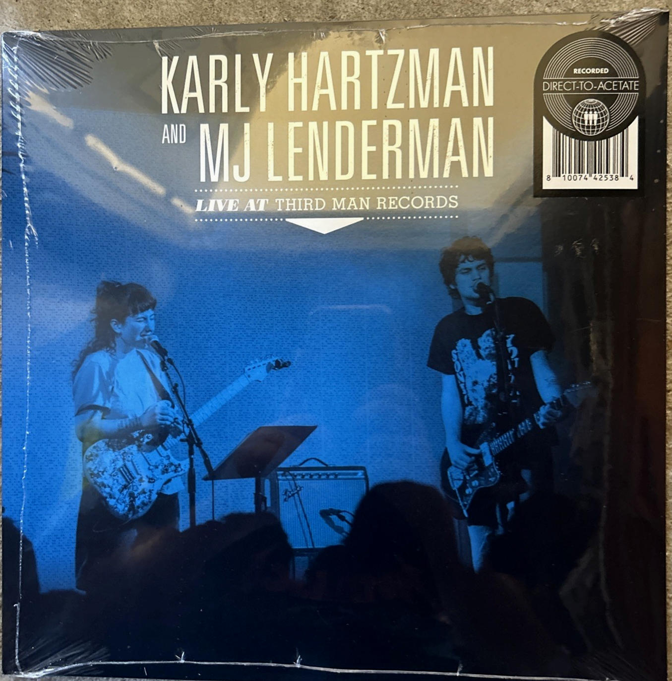 Karly Hartzman MJ Lenderman Live At Third Man Records SEALED RSD Blue ...