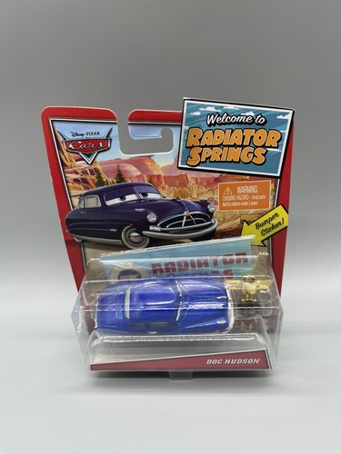Disney Pixar Cars Doc Hudson Radiator Spring With Trophy & Bumper ...