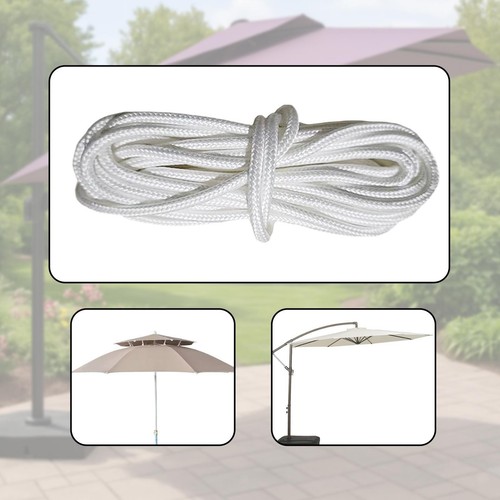 Outdoor Patio Umbrella Cord 133.86inch Portable Utility Accessories ...