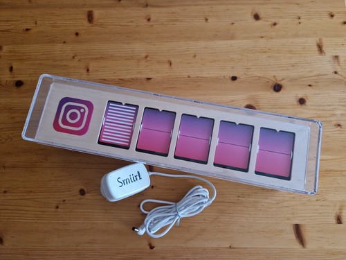 Smiirl Insta Follower Counter Zähler WLAN Realtime 5-Digit | eBay.de