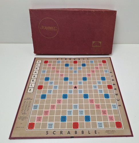 Vintage 1976 Scrabble Board and Box Only | eBay