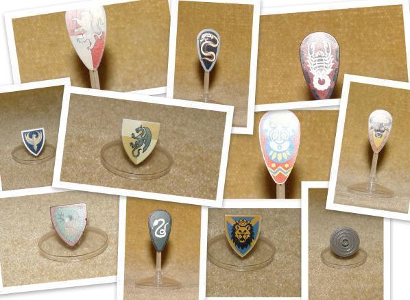 LEGO Minifig, SHIELD ~ CHOOSE YOUR OWN ~ Knights/Forestmen/Islanders ...