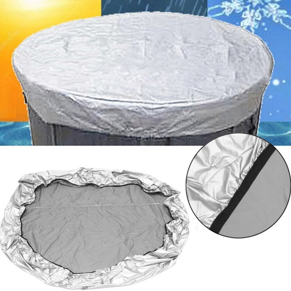 Round Tub Protective Cover with Canopy Style Efficient Water Resistance ...