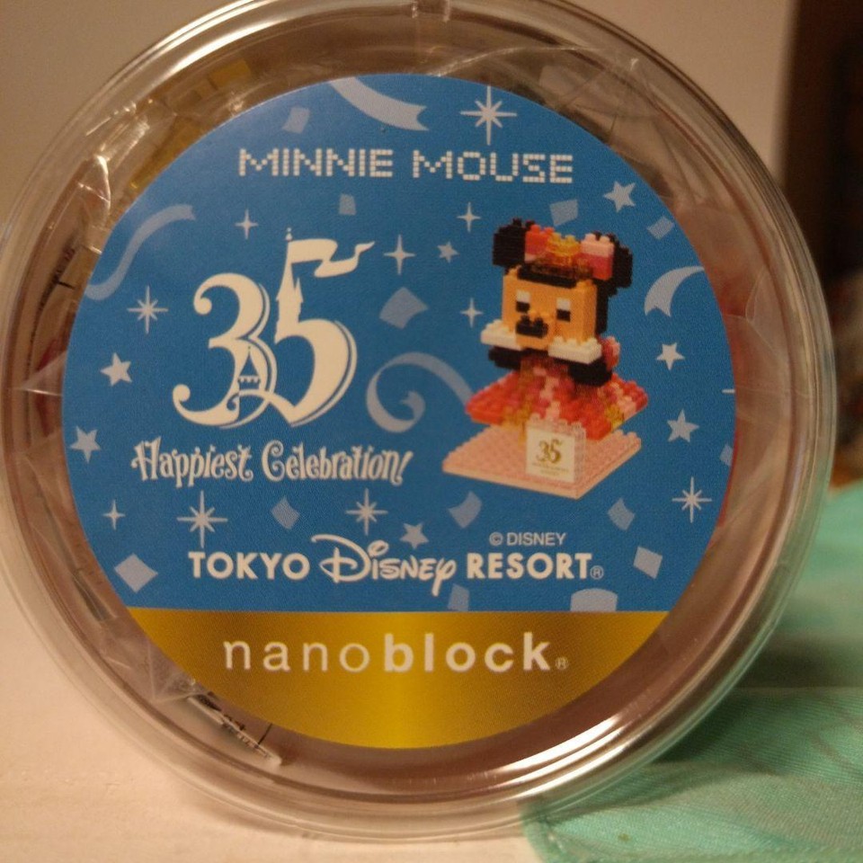 Nanoblock Disney Minnie Mouse 35th Anniversary Building Set | eBay