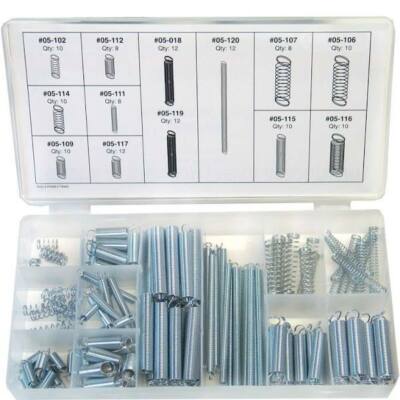 112 pc assortment torsion extension spring REPAIR SHOP TECHNICIAN PARTS ...