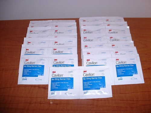 NEW 30 INDIVIDUAL PACKS 3M CAVILON NUMBER 3344 NO STING BARRIER FILM ...
