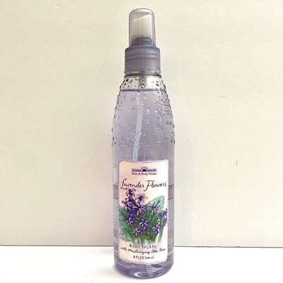 Vintage Bath & Body Works Lavender Flowers Body Splash Spray 8oz ...