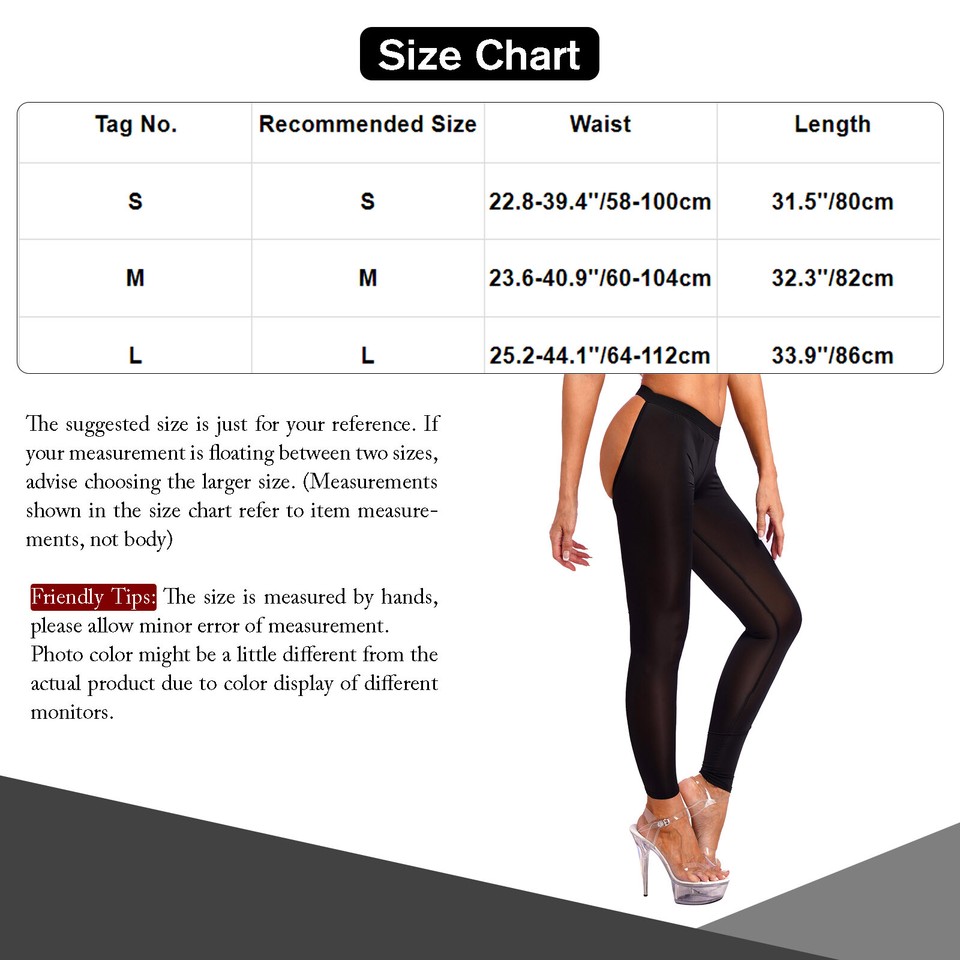 Sexy Women's Seamless Shiny Tights Stretchy Footless Backless Pantyhose ...