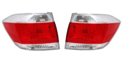 SIDE/PAIR for 2011 - 2012 Toyota Highlander Rear Tail Light Assembly ...