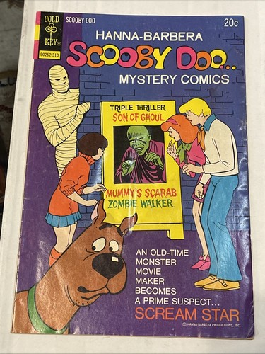SCOOBY DOO Mystery #21 Gold Key Comics 1973! Bronze Age Hanna Barbera Cartoon | eBay