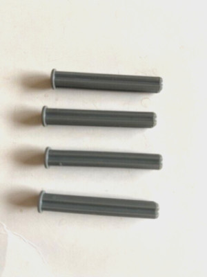 LEGO Technic Parts: Axle Rod 4L (1.25") w Stop, Part# 87083, Dk Bl Gray ...