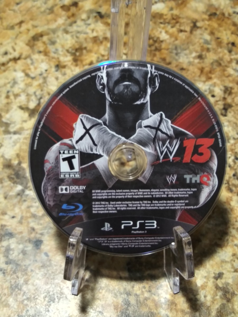 Wwe 13 Psp WWE 13 2K13 (PlayStation 3 PS3, 2012) DISC ONLY