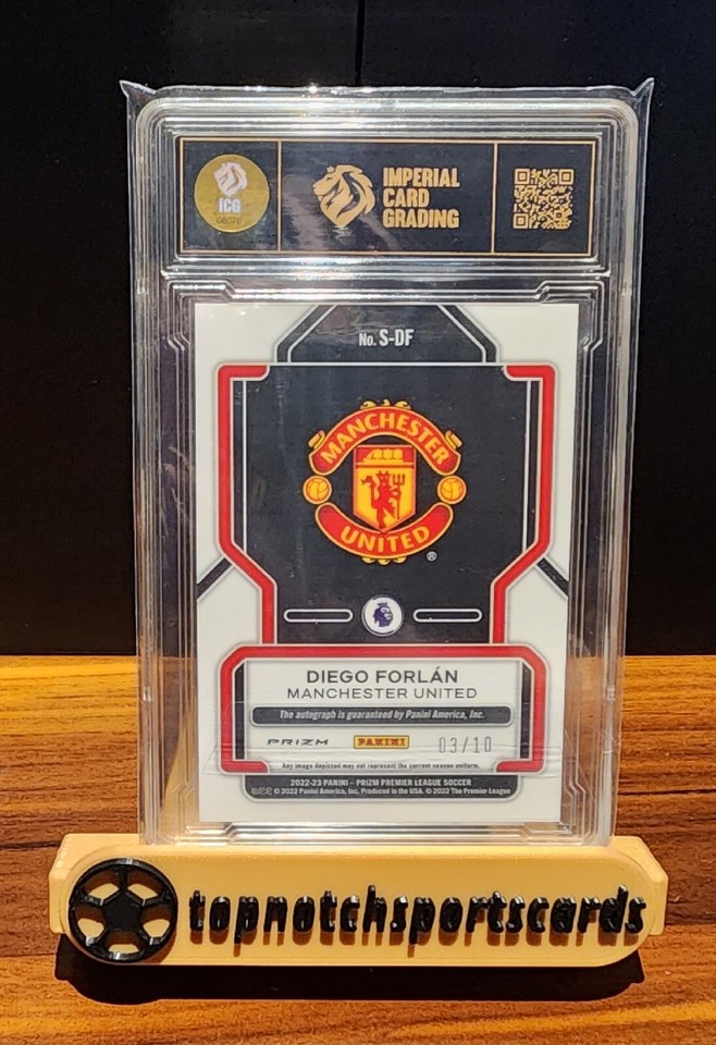 2022/23 Panini Prizm Premier League Soccer Gold Auto Choice Diego ...