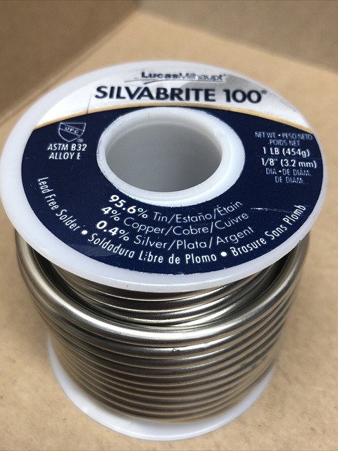 Lucas-Milhaupt 56761 Silvabrite 100 Solder for sale online | eBay