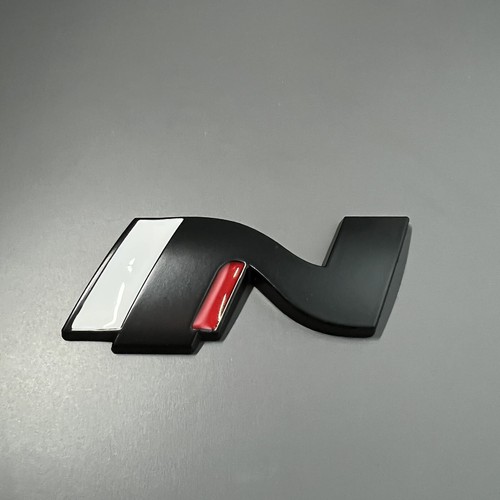 Hyundai N Badge Red Black White Performance Decal i20 i30 Kona Sonata ...