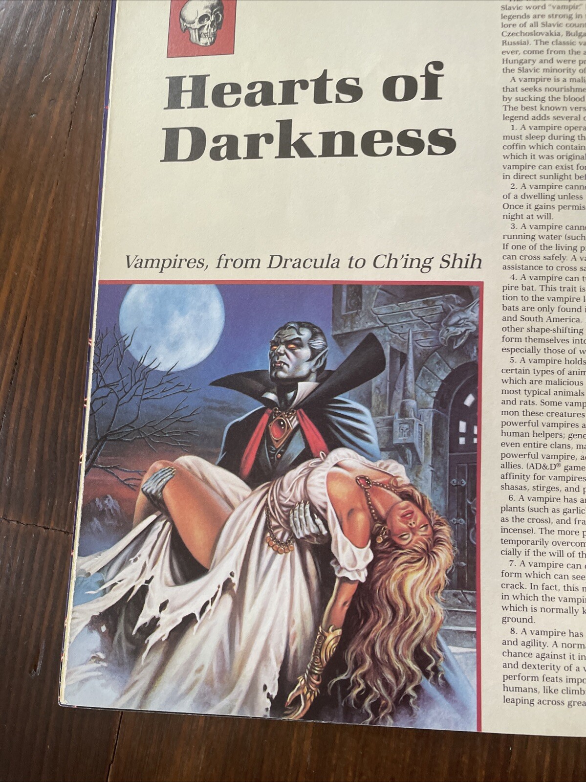 TSR Dragon Magazine #126 Undead Rise! Top Secret, Marvel, Gamma World ...