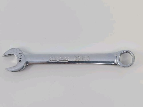 Snap On 5/16" Stubby/Short/Midget 12pt SAE Combination Wrench OXI10 USA ...