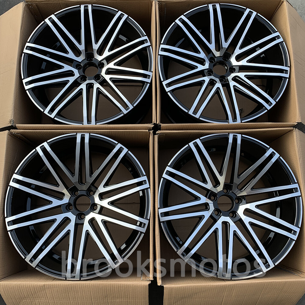 22" MULT SPOKE STYLE WHEELS RIM FOR 2006+ PORSCHE CAYENNE 2005-2015 Q7 ...