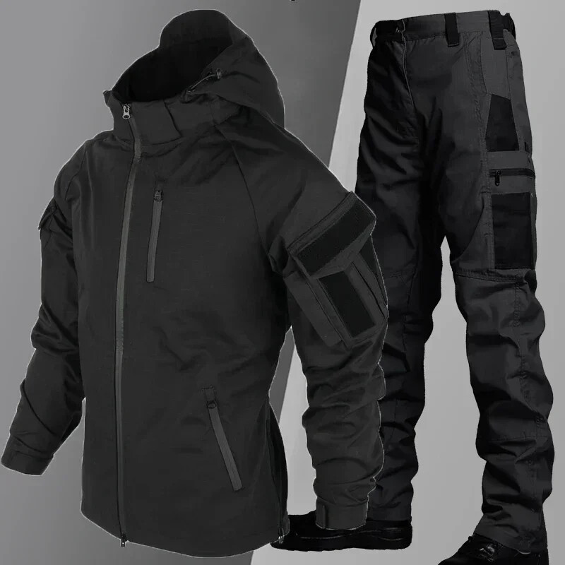 NEW HOT Tactical Waterproof Suit Men's Training Suit | eBay