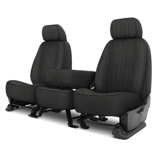 For GMC Sierra 3500 HD 15-17 Allure 1st Row Charcoal Custom Seat Covers ...