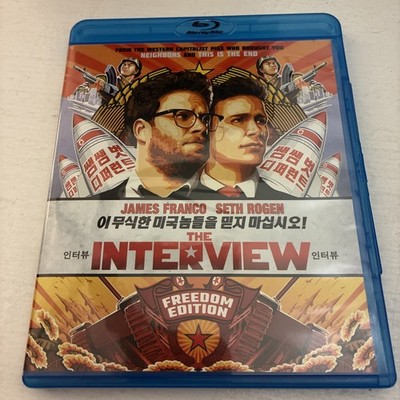 The Interview Blu Ray - Freedom Edition James Franco & Seth Rogen ...