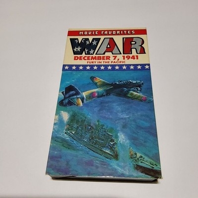 VHS World War 2 December 7 1941 Fury in the Pacific Movie Favorites B&W ...