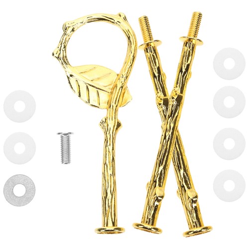 3 Tier Cake Stand Hardware Handle Fitting Rod Holder Tea Party Plates ...