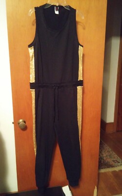 Urban Groove One Piece Black & Gold Dance Outfit Size MA Women Youth | eBay