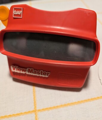 Viewmaster Fisher Price Classic Viewer 3D photography cartoon toy #R | eBay