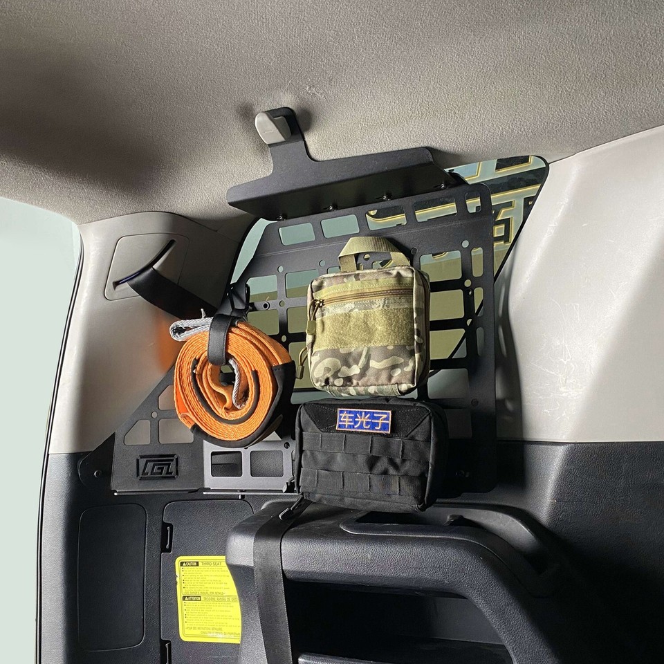 Car Rear Trunk Molle Storage Panel Organizer For Toyota 4Runner N210 ...
