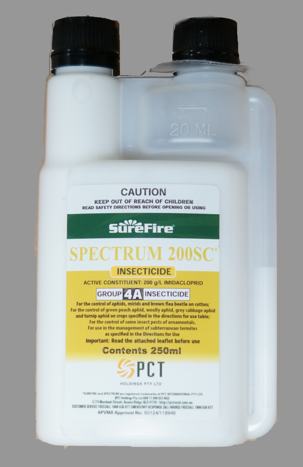 SureFire Spectrum 200SC Insecticide Treatment - 250ml for sale online ...