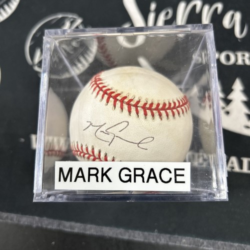 Mark Grace Autographed Baseball MLB Official Ball | eBay