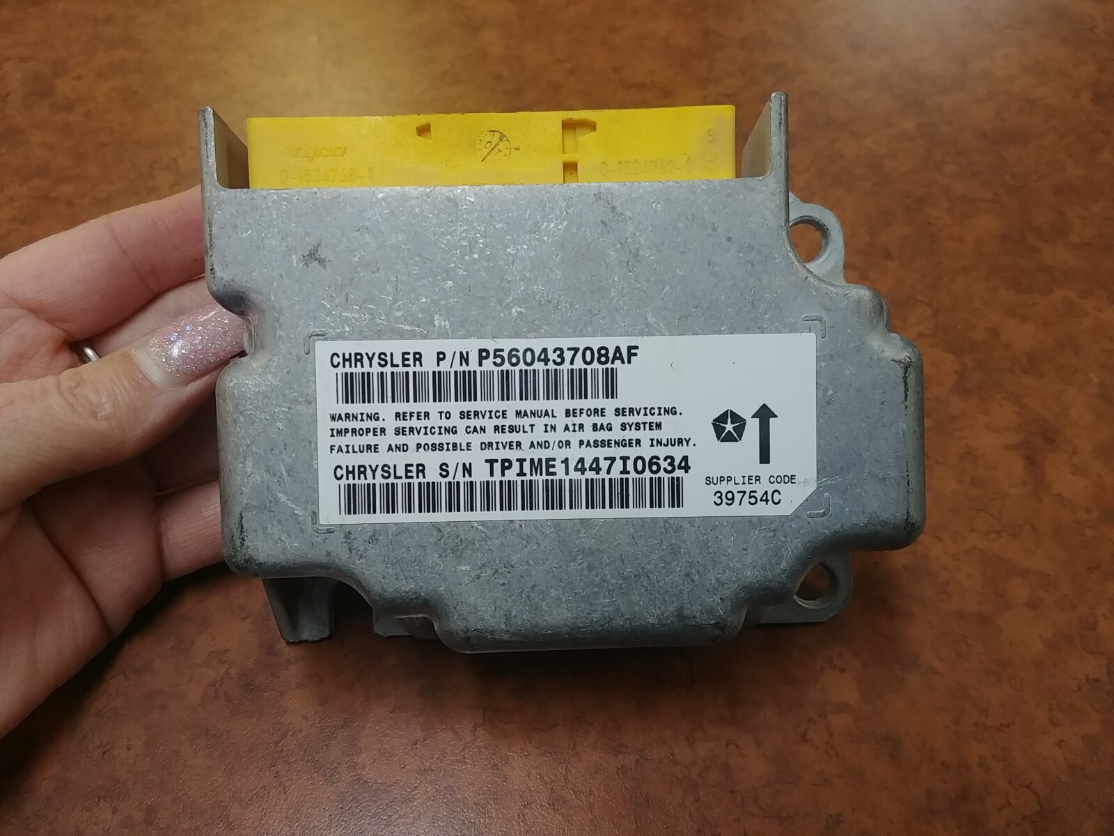 2006-2007 Dodge Ram 1500 2500 3500 OCCUPANT RESTRAINT MODULE ...