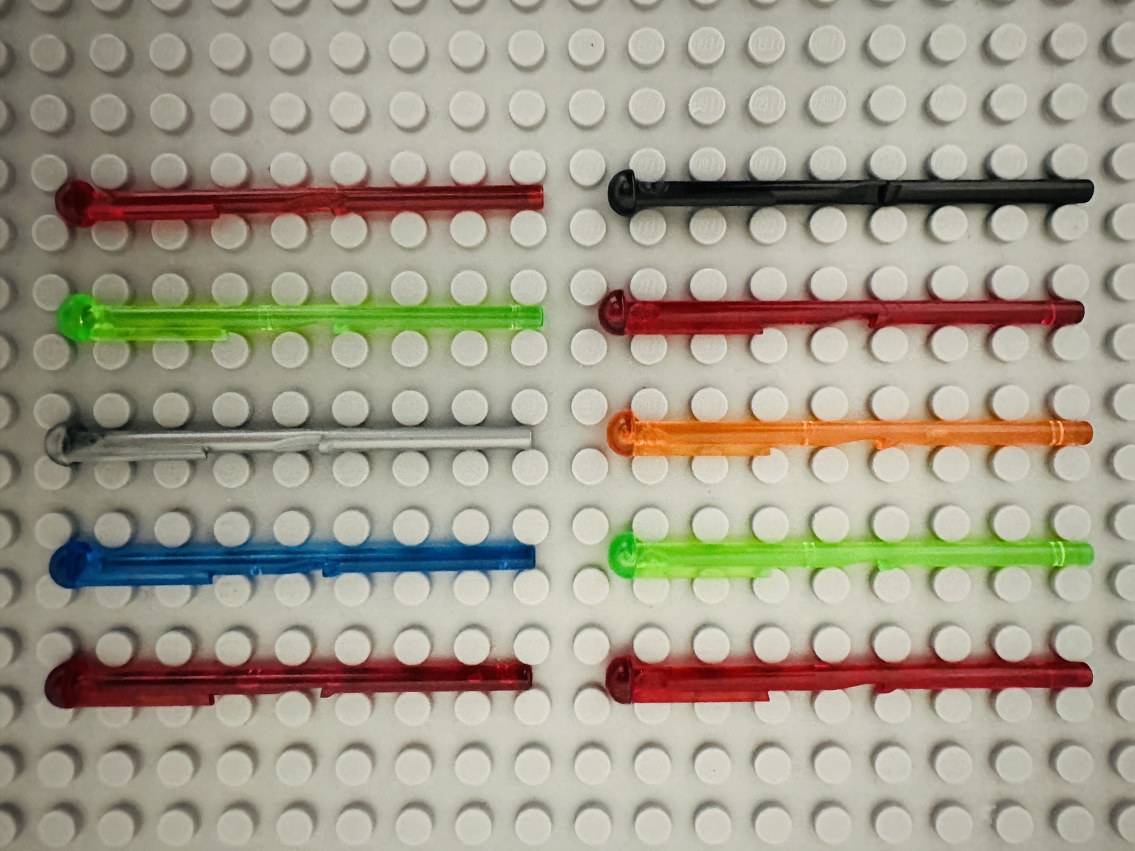 Lot Of 10 Random Color Lego Arrows For Spring Shooter 6054526 6065898 ...