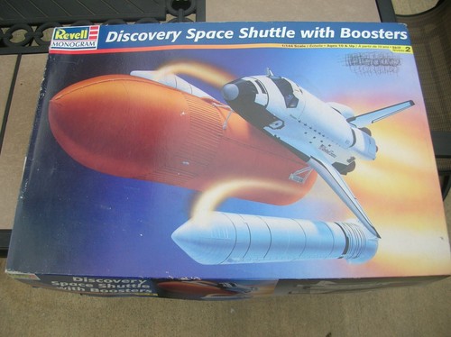 REVELLE DISCOVERY SPACE SHUTTLE SHIP W BOOSTERS 1/144 SCALE MODEL KIT ...