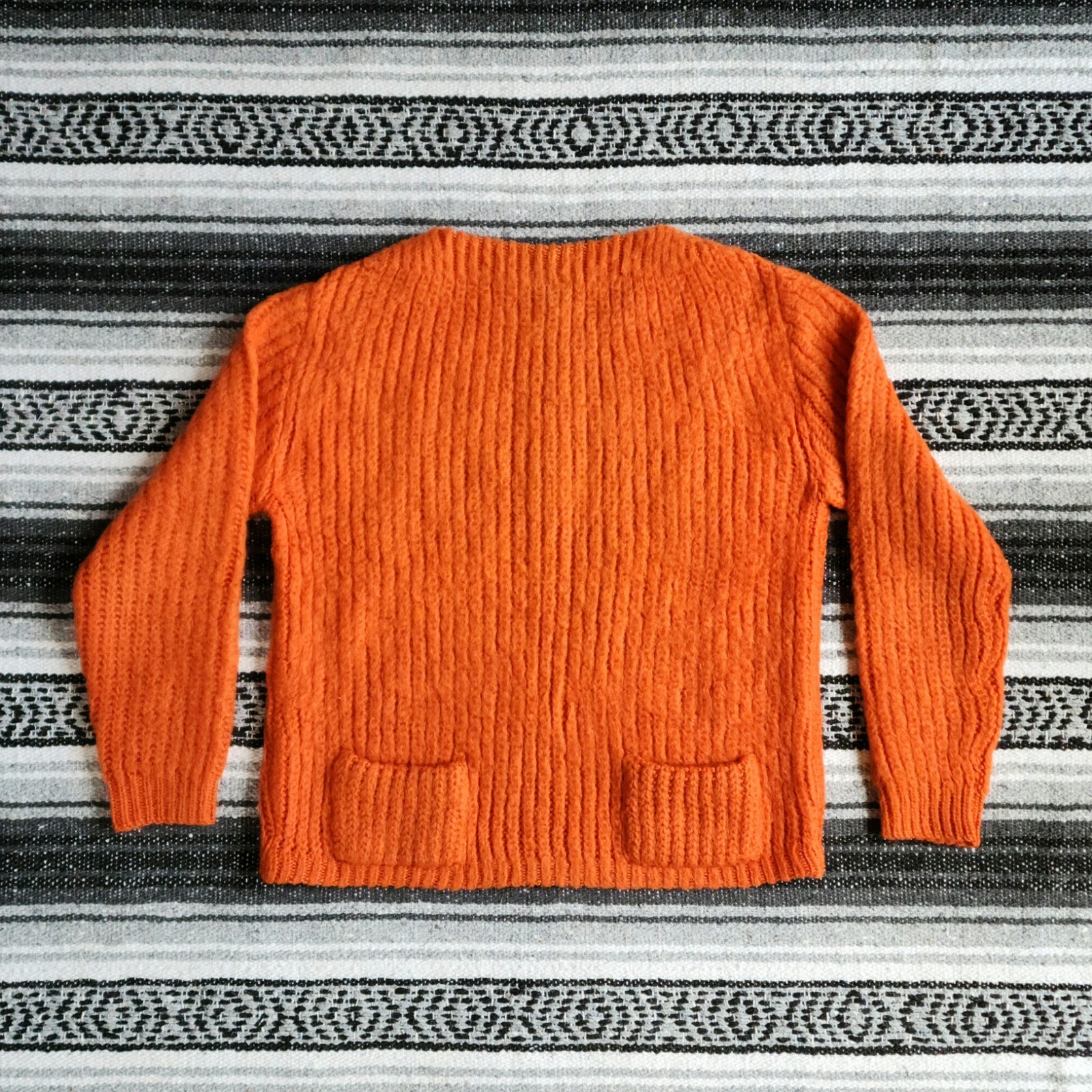 Vtg 60's 70's Cloud Mist Majestic Sz S Long Sleeve Acrylic Wool Sweater ...