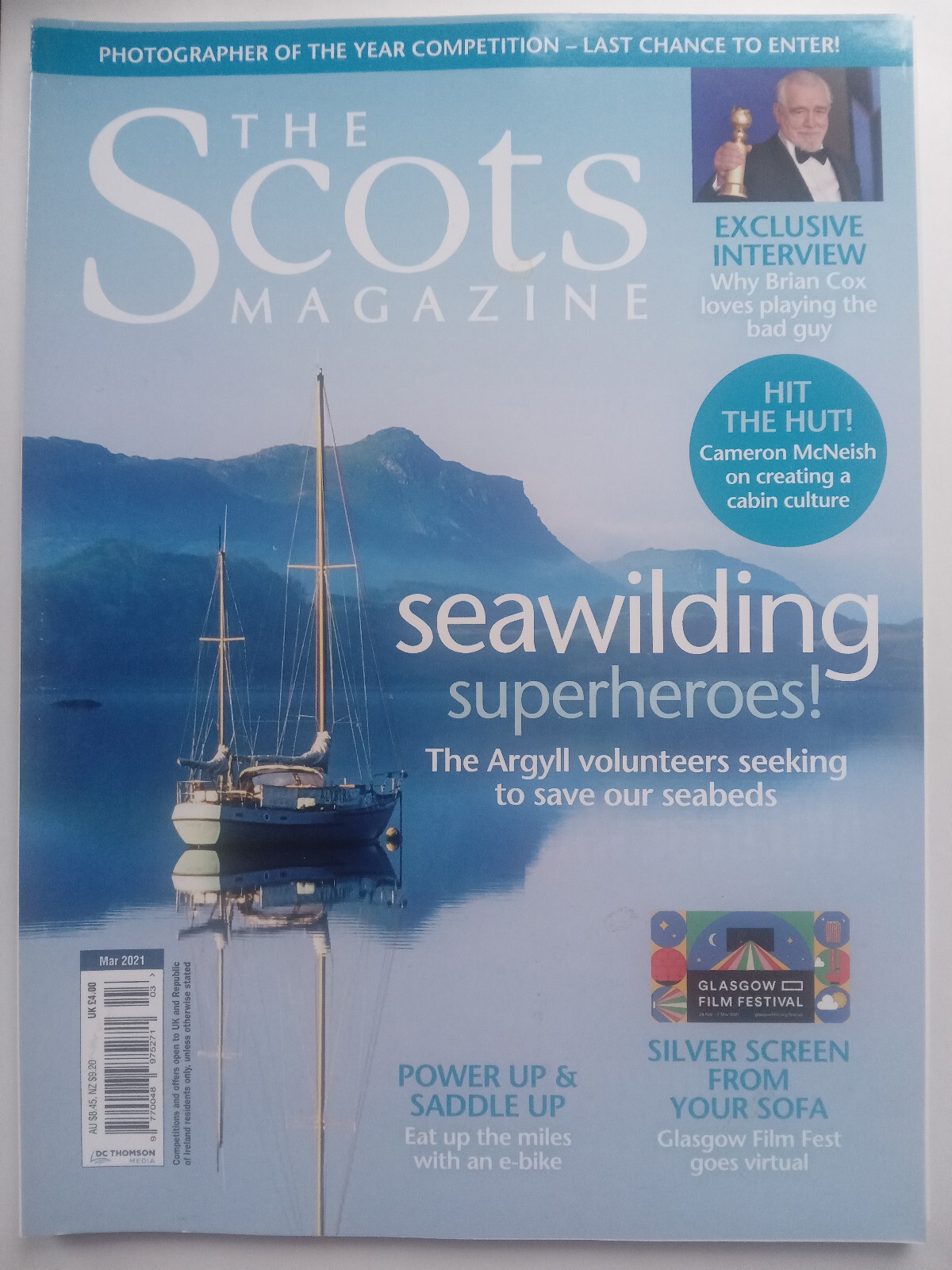 The Scots Magazine Mar 2021 March Brian Cox / Glasgow Film Festival ...