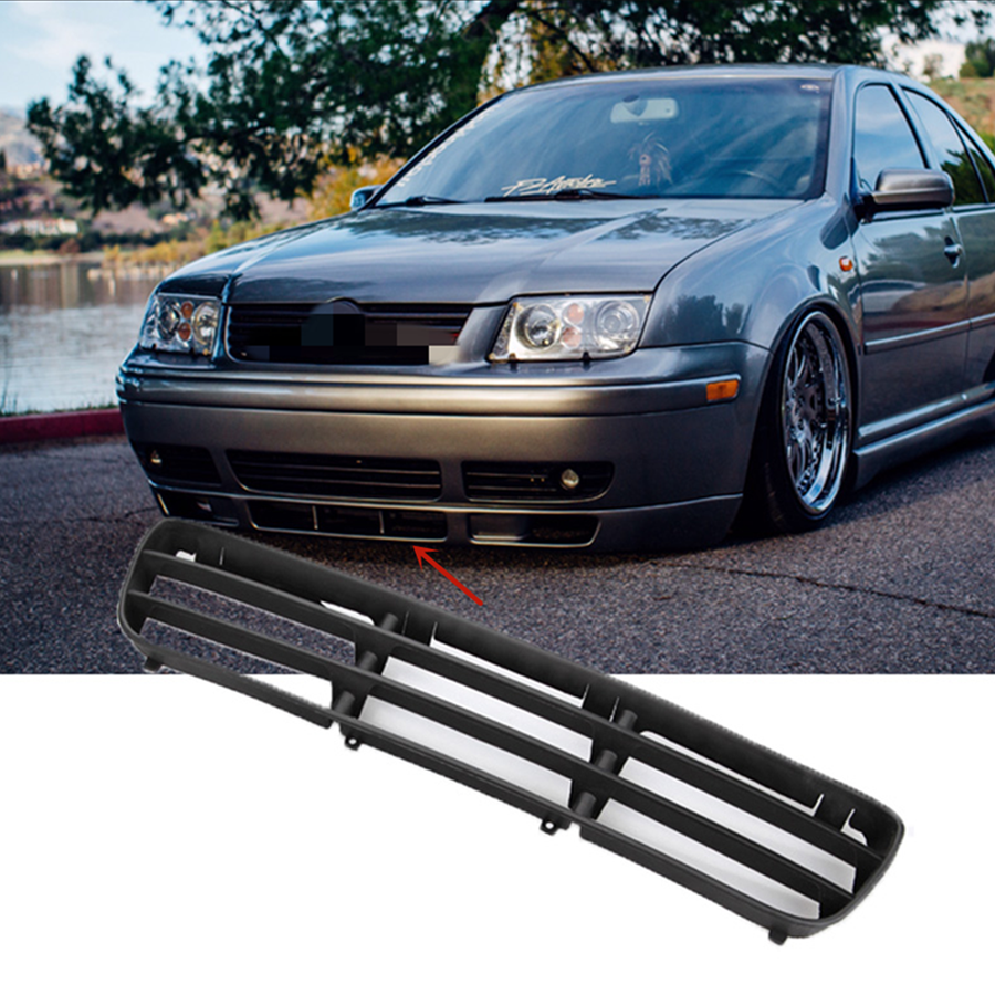 Front Bumper Lower Center Grille Grill for VW Jetta / Bora MK4 99-04 ...