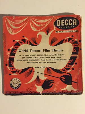 Ref1148 Vinyl 45 RPM World Famous Film Themes Decca Records | eBay