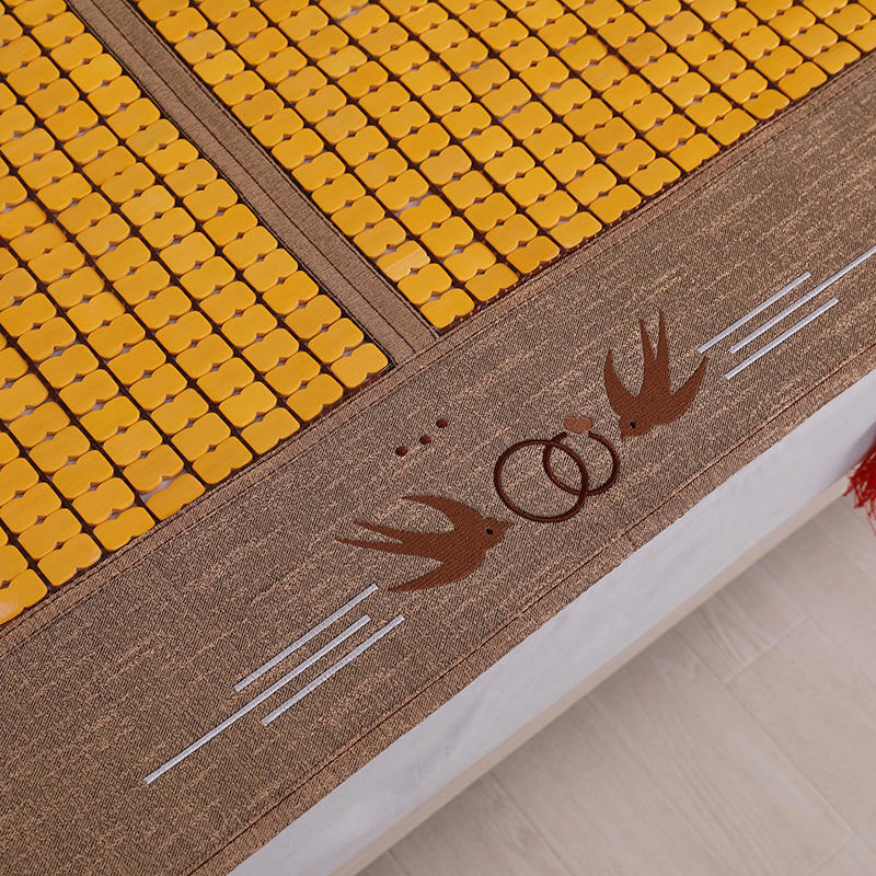 Bamboo Bed Mat Mattress Floor Mat Carbonized Mahjong Mat Super Cool Bed ...