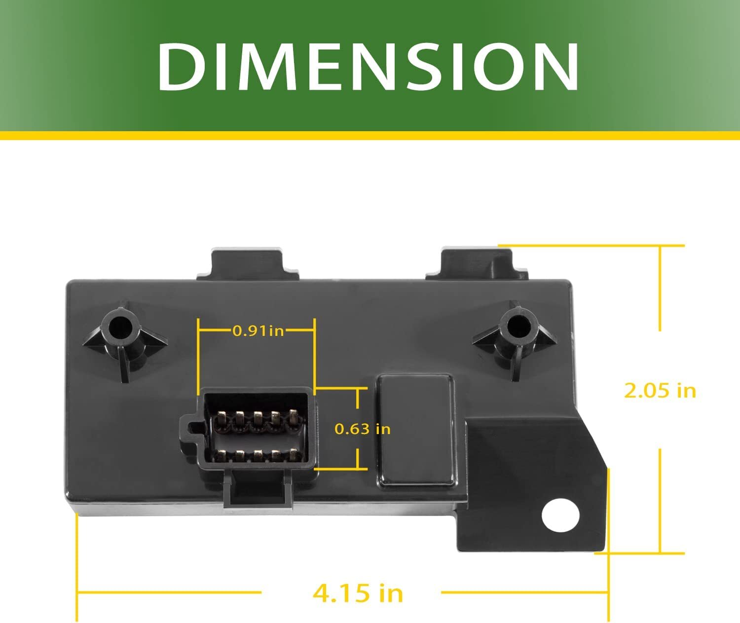 Electronic Control Unit Module AM141075 For John Deere Tractors X300 ...