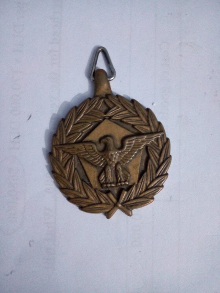 2pcs Vintage medal military antique army bronze medals defence ...