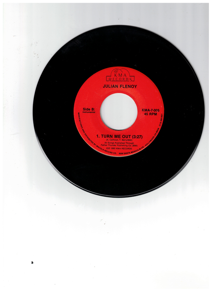 Julian Flenoy FUNK 45 (KMA KMA-7-005) Turn Me Out PROMO NM/NM+ | eBay