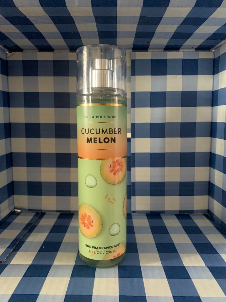 BATH AND BODY WORKS CUCUMBER MELON BODY MIST 8 OZ .NEW NEVER OPEN ...