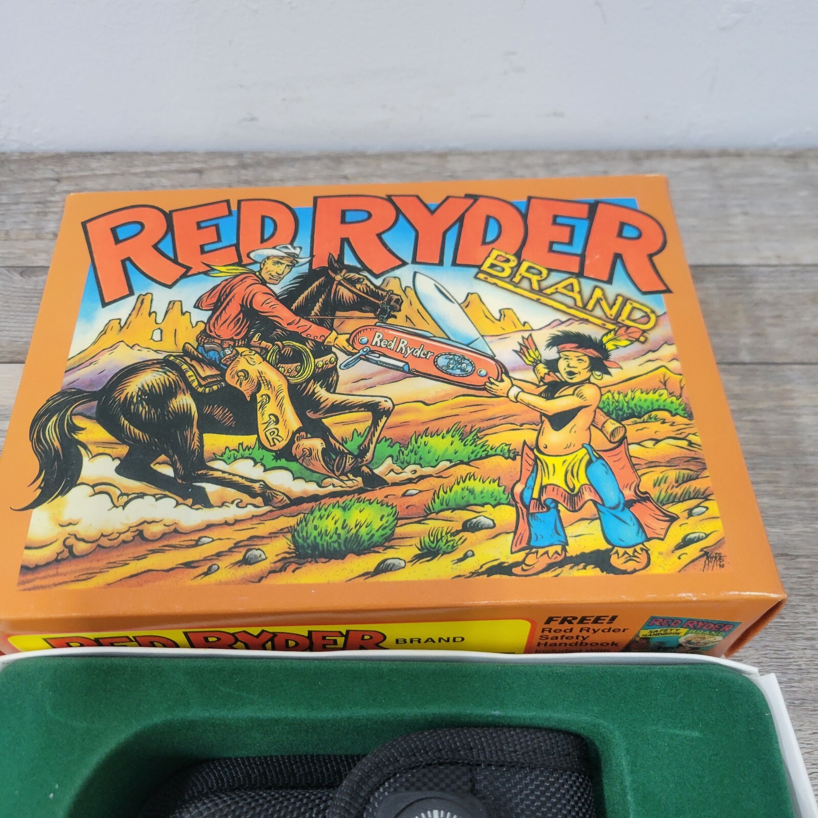 Red Ryder Camp Knife RR1 - Boys First Pocket Knife w/ Box and Manual | eBay