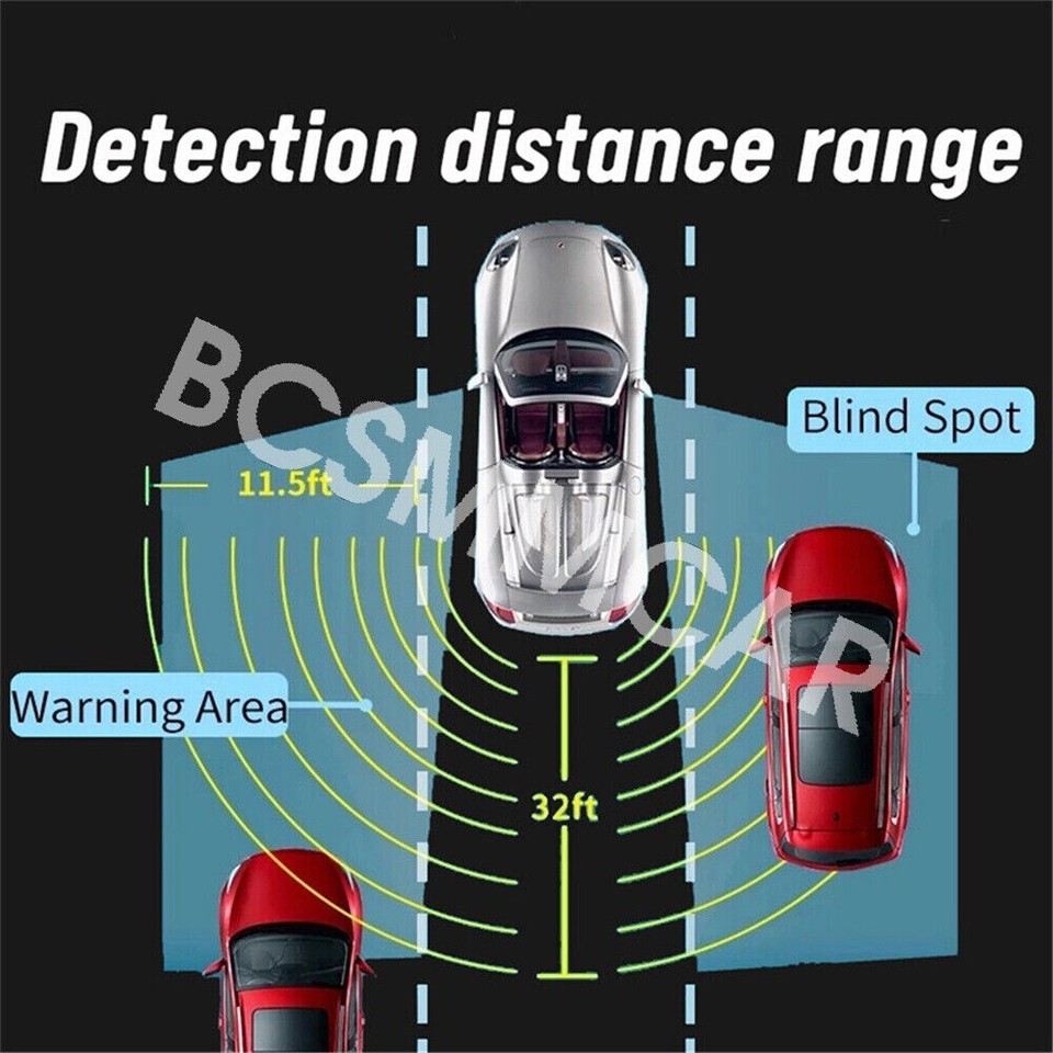 Car Blind Spot Mirror BSD Radar Detection Monitoring System Drive ...