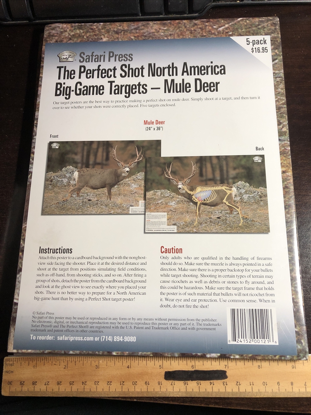 THE PERFECT SHOT NORTH AMERICAN BIG-GAME TARGETS: MULE DEER | eBay