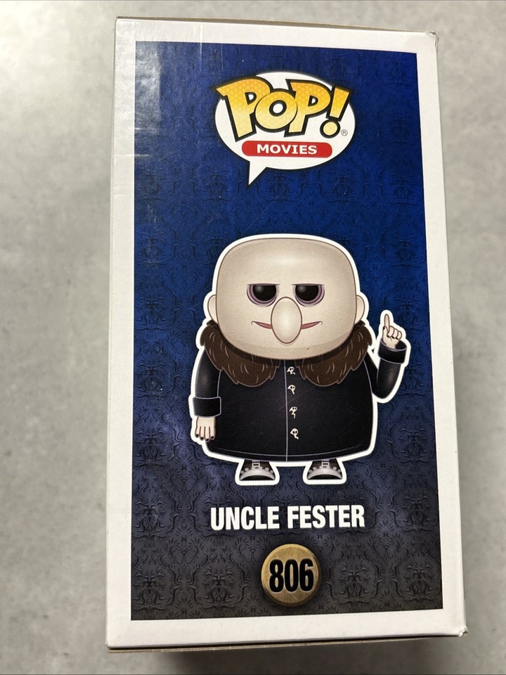 Funko Pop! Movies The Addams Family Rare #806 Uncle Fester Uk Seller ...